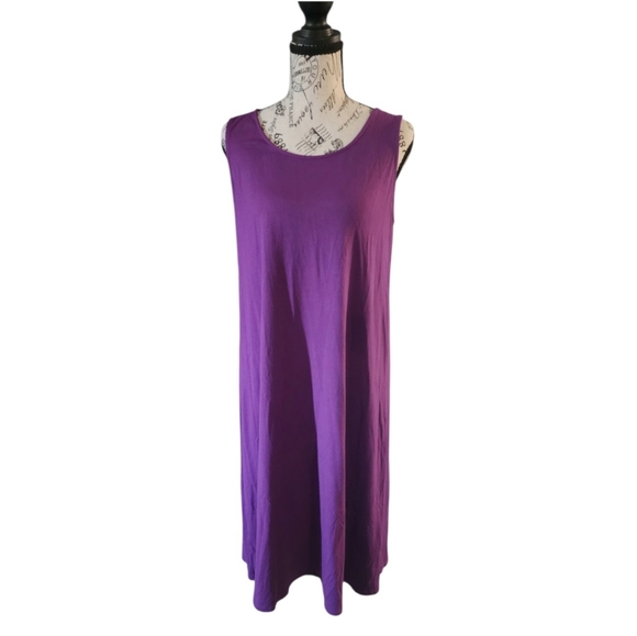 J. Jill | Dresses | J Jill Wearever Sleeveless Maxi Dress Size Small ...